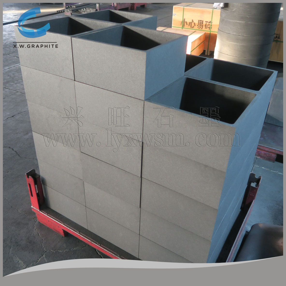 Customized carbon graphite boat - Liaoyang Xingwang Graphtie Products ...