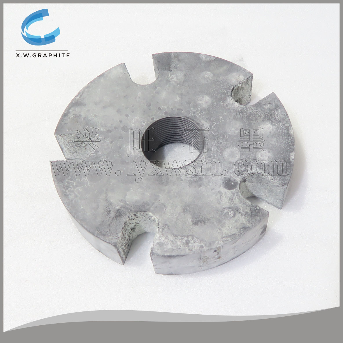 Aluminum degassing graphite rotor - Liaoyang Xingwang Graphtie Products ...